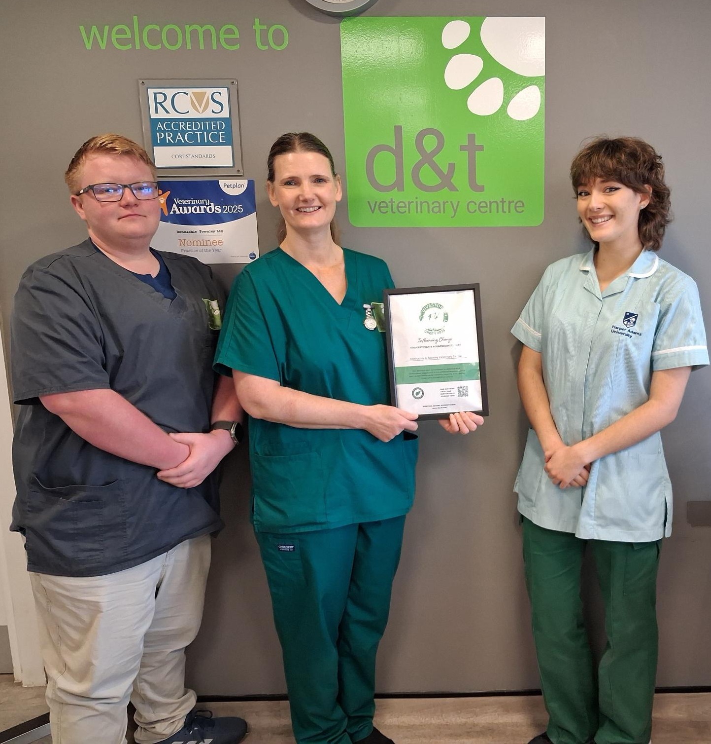 Top Green Accolade For Vets’ Environmental Work | D & T Vets